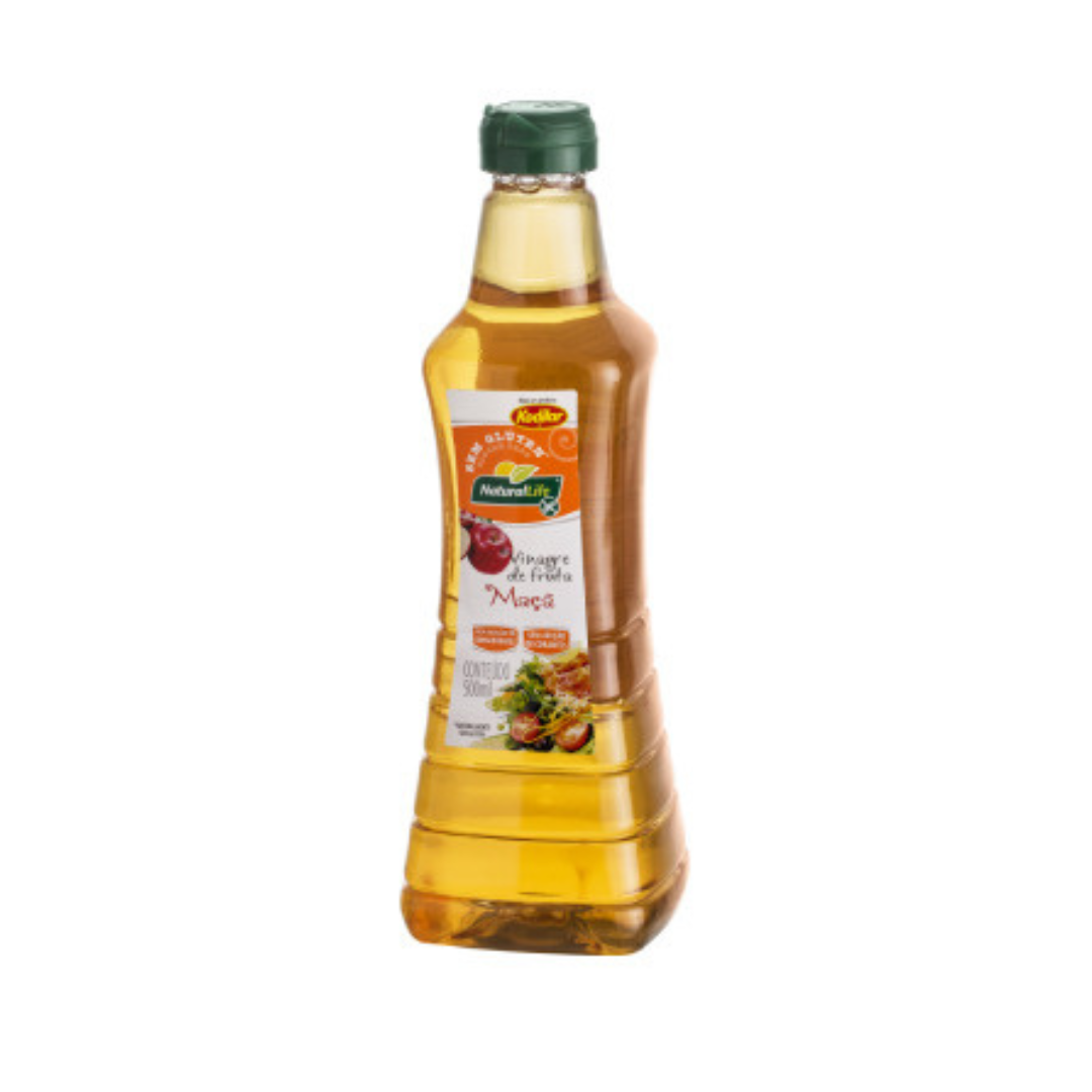 Vinagre de maçã Natural Life 500ml - Glúten Pra Quê | Produtos sem Glúten