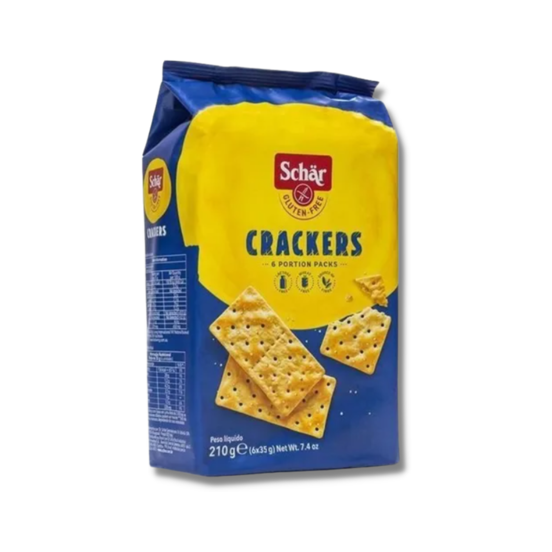 Crackers Dr. Schar 210g - Glúten Pra Quê ? | Produtos sem Glúten