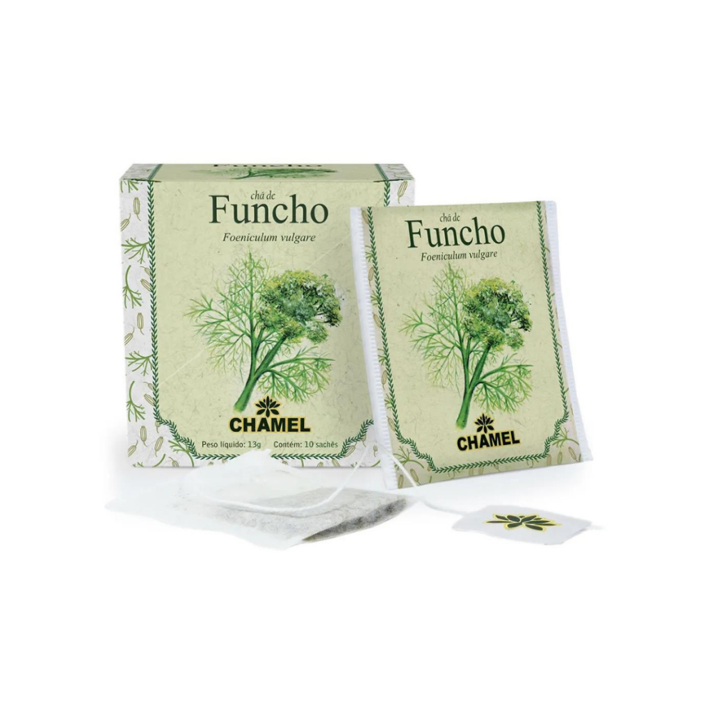 Chá de funcho Chamel 13g - 10 sachês - Glúten Pra Quê ? | Produtos sem ...