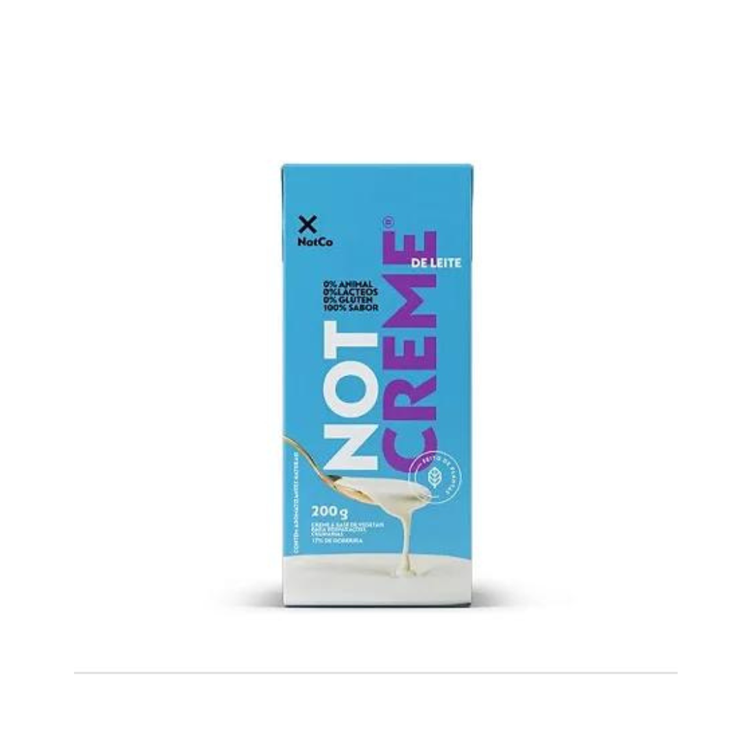 Not creme de leite NotMilk 200g - Glúten Pra Quê ? | Produtos sem Glúten