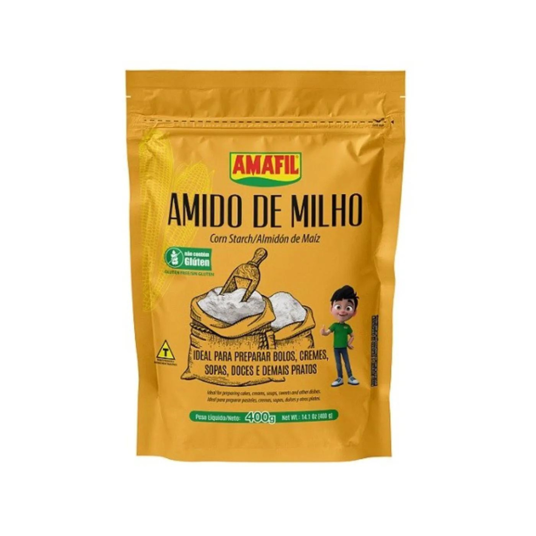 Amido de milho Amafil 400g - Glúten Pra Quê | Produtos sem Glúten